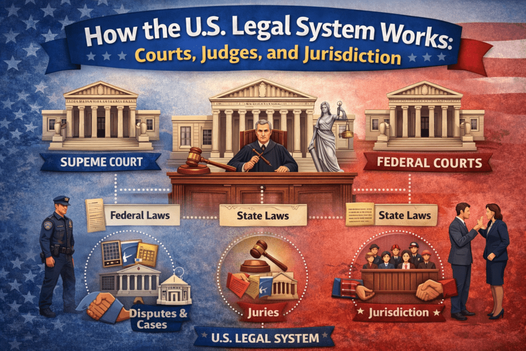 How the U.S. Legal System Works: Courts, Judges