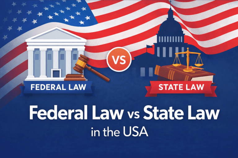 Federal Law vs State Law in the USA: Who Has More Power?