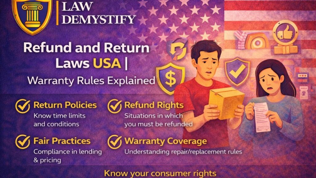 Refund and Return Laws USA (2026 Guide): Can Stores Legally Refuse Refunds?